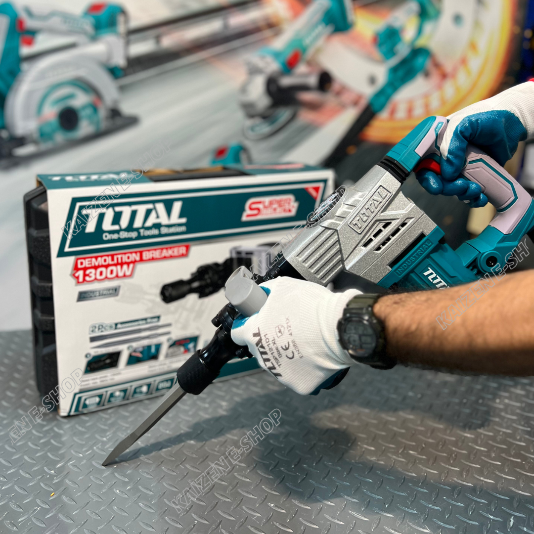 TOTAL TH2130016 1300W Demolition Breaker SDS HEX ( Replacement Model ...