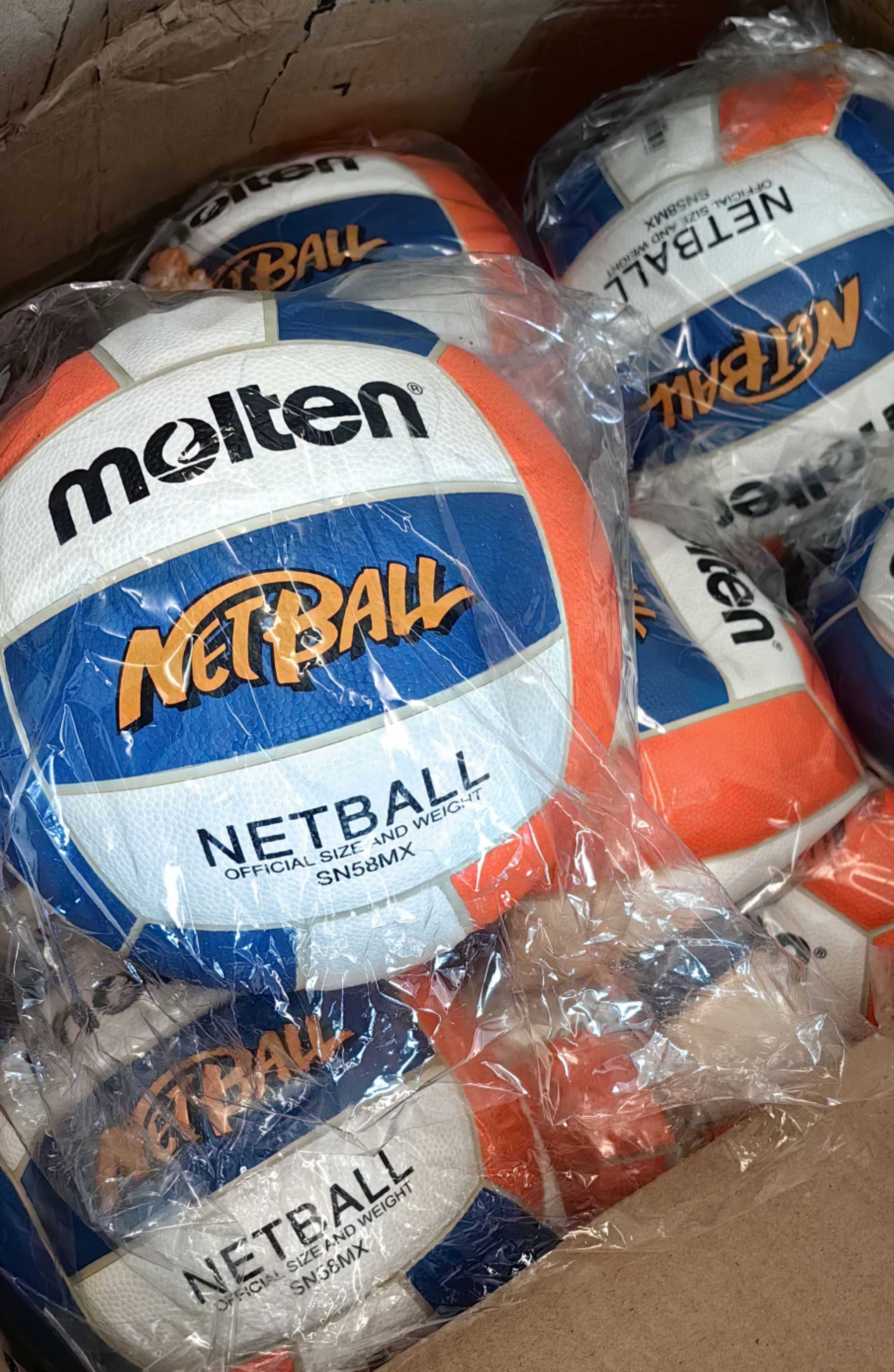 Molten Netball SN58MX-OK2/SN58MX Bola Jaring Molten, SN5R, SN48MX-MP-MS ...