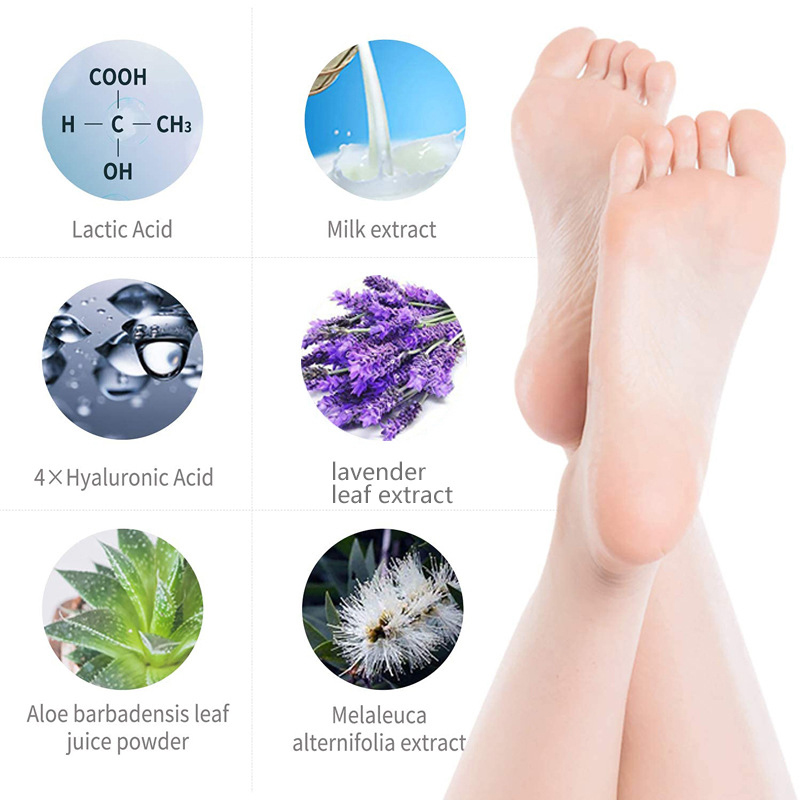 Exfoliating Foot Mask Foot SPA Pedicure Sock Removing Dead Skin ...
