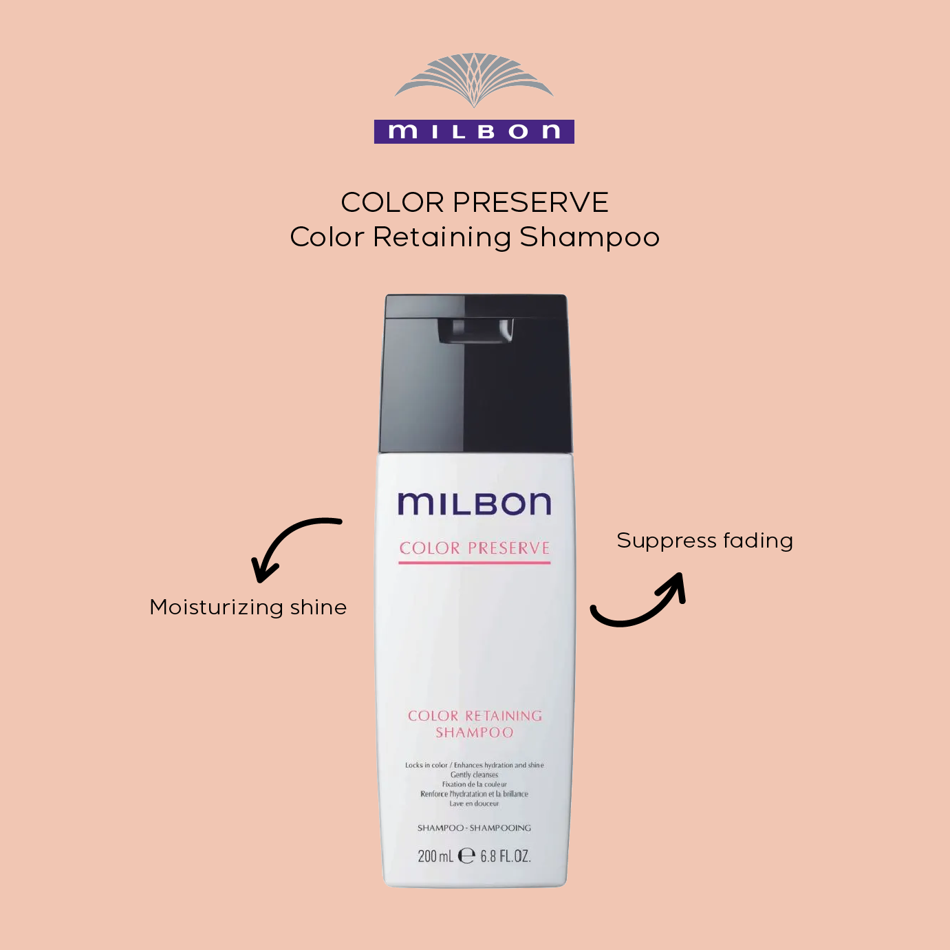 Milbon Color Preserve Color Retaining Shampoo 200ml | Shopee Singapore