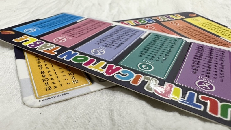 Sifir Bookmark 乘法表小卡Multiplication card| Penanda Buku Jadual kad Sifir ...