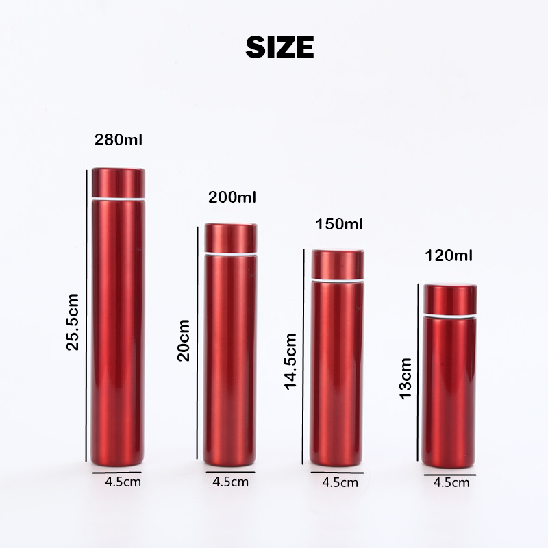 Portable Pocket Vacuum Flask Slim Style Portable 304 Stainless Steel ...