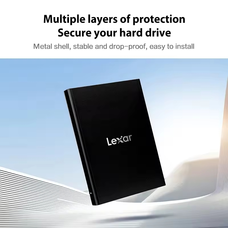 Lexar E100 SSD Enclosure USB 3.2 Gen - Black/Magenta (2.5'') LPAE100 ...