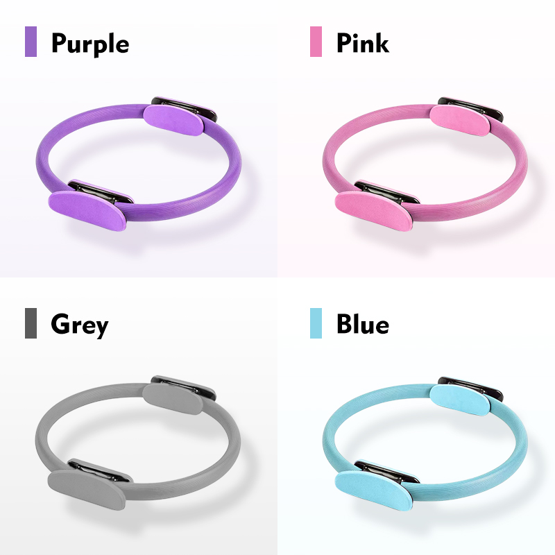 Yoga Training Ring Pilates Circle Magic Rings Full Body Toning Muscles ...