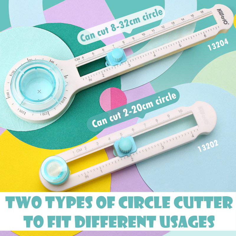 Multifunctional 360 Circle Cutter Circular Round Shape Paper Trimmer ...