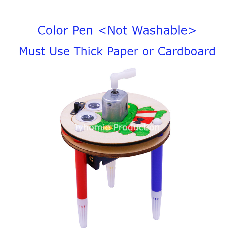 Robot DIY Robot STEM Toy Drawing Robot Toy Science Experiment Science ...