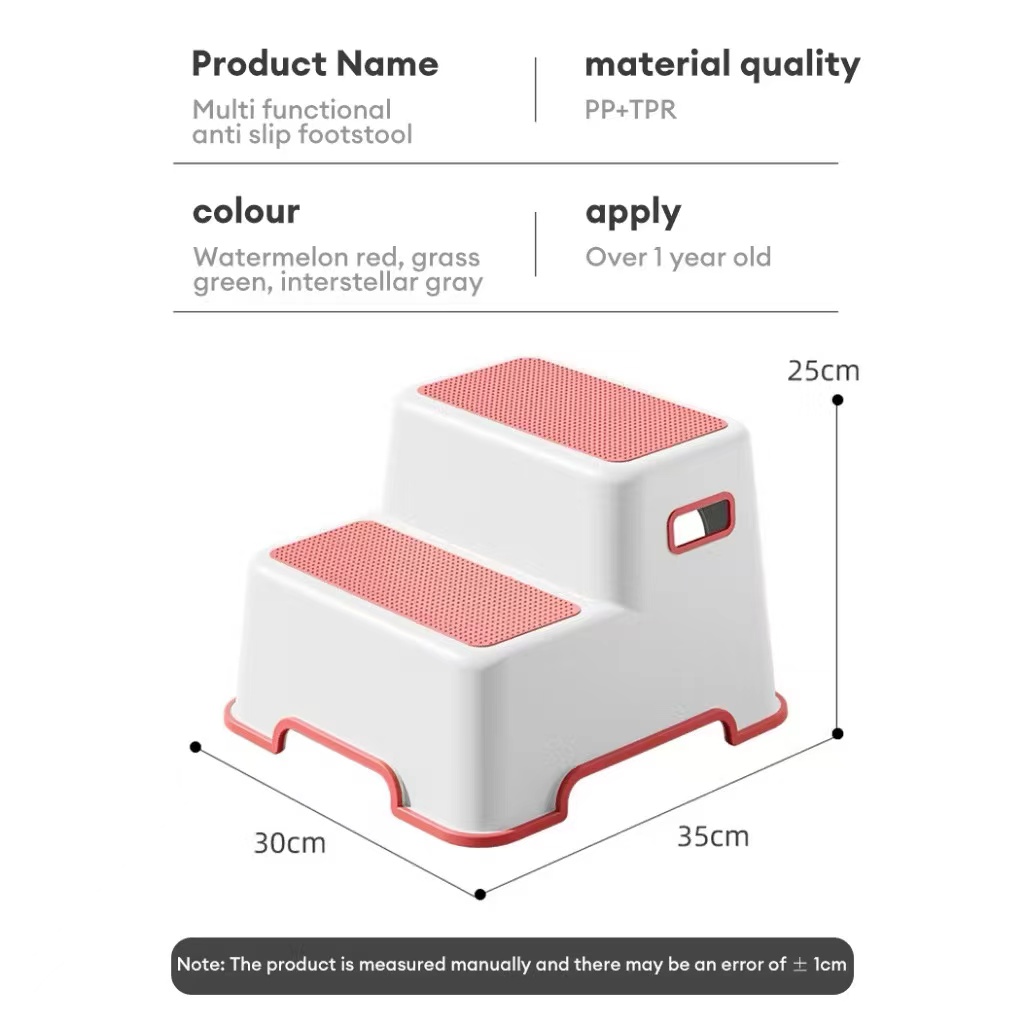 Children's Sink Step Stool: Footstool for Brushing Teeth, Washing Face ...