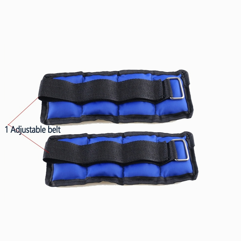 Ankle Weight Wrist Sand Bag Adjustable Arm Leg Running Brisk Walk ...