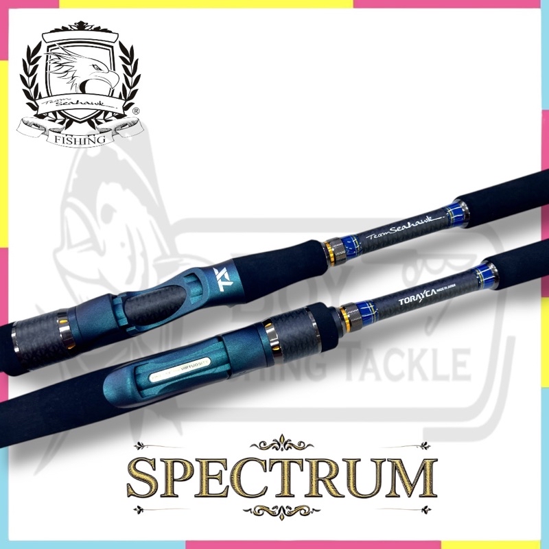 2025 TEAM SEAHAWK SPECTRUM Jigging Spinning Baitcasting Fishing Rod ...