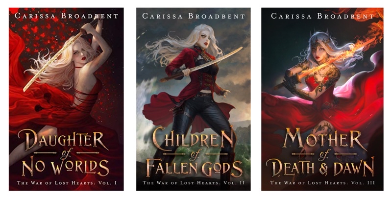 Children of Fallen Gods (The War of Lost Hearts 2) by Carissa Broadbent ...