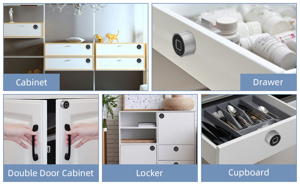 Fingerprint HDB Letterbox Lock with Bluetooth Letter Box Lock Cabinet ...