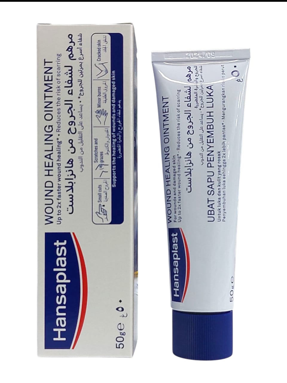 HANSAPLAST WOUND HEALING OINTMENT 50G/TUBE | Shopee Singapore