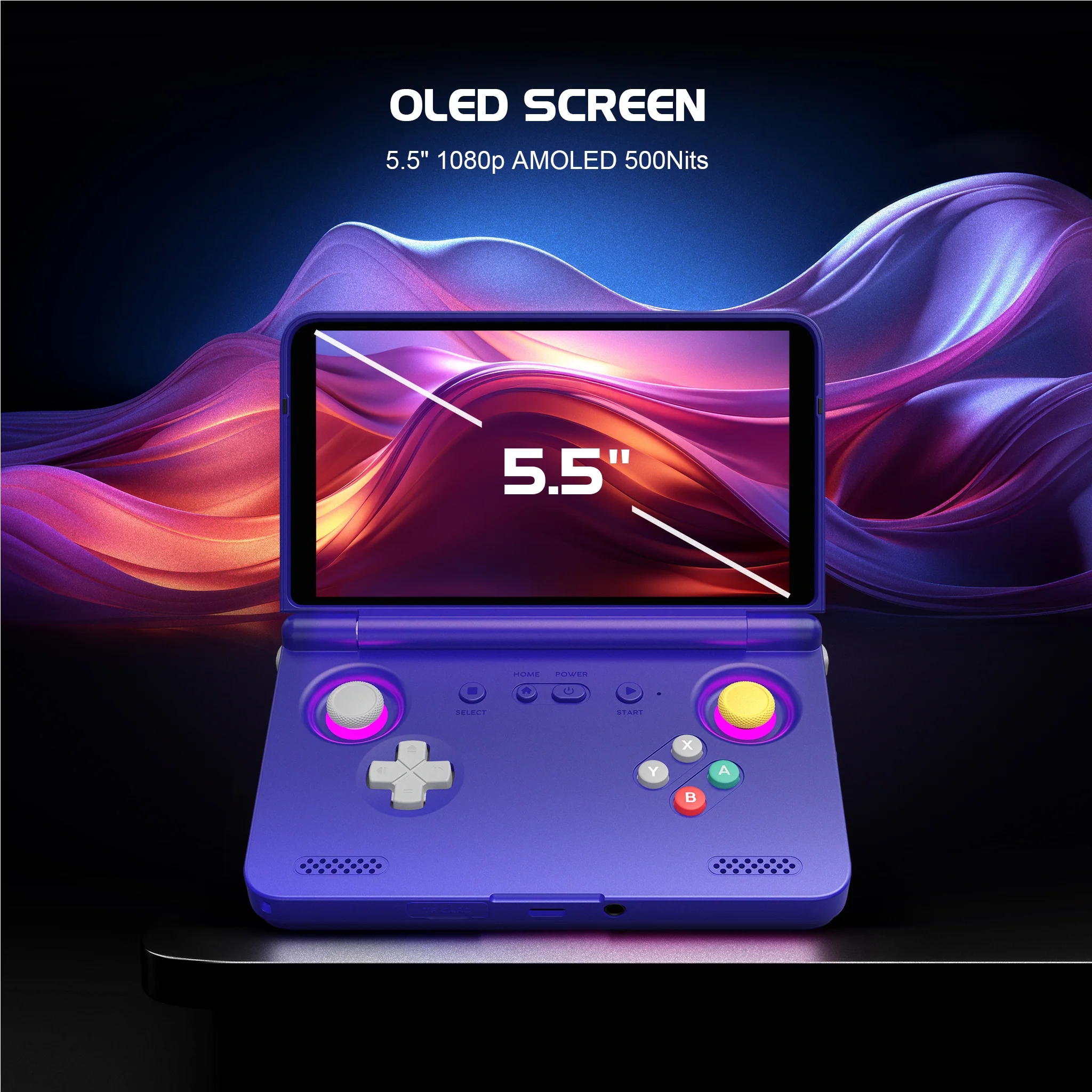 Retroid Pocket Flip 2 Gaming Handheld Console Snapdragon SD865 Android ...