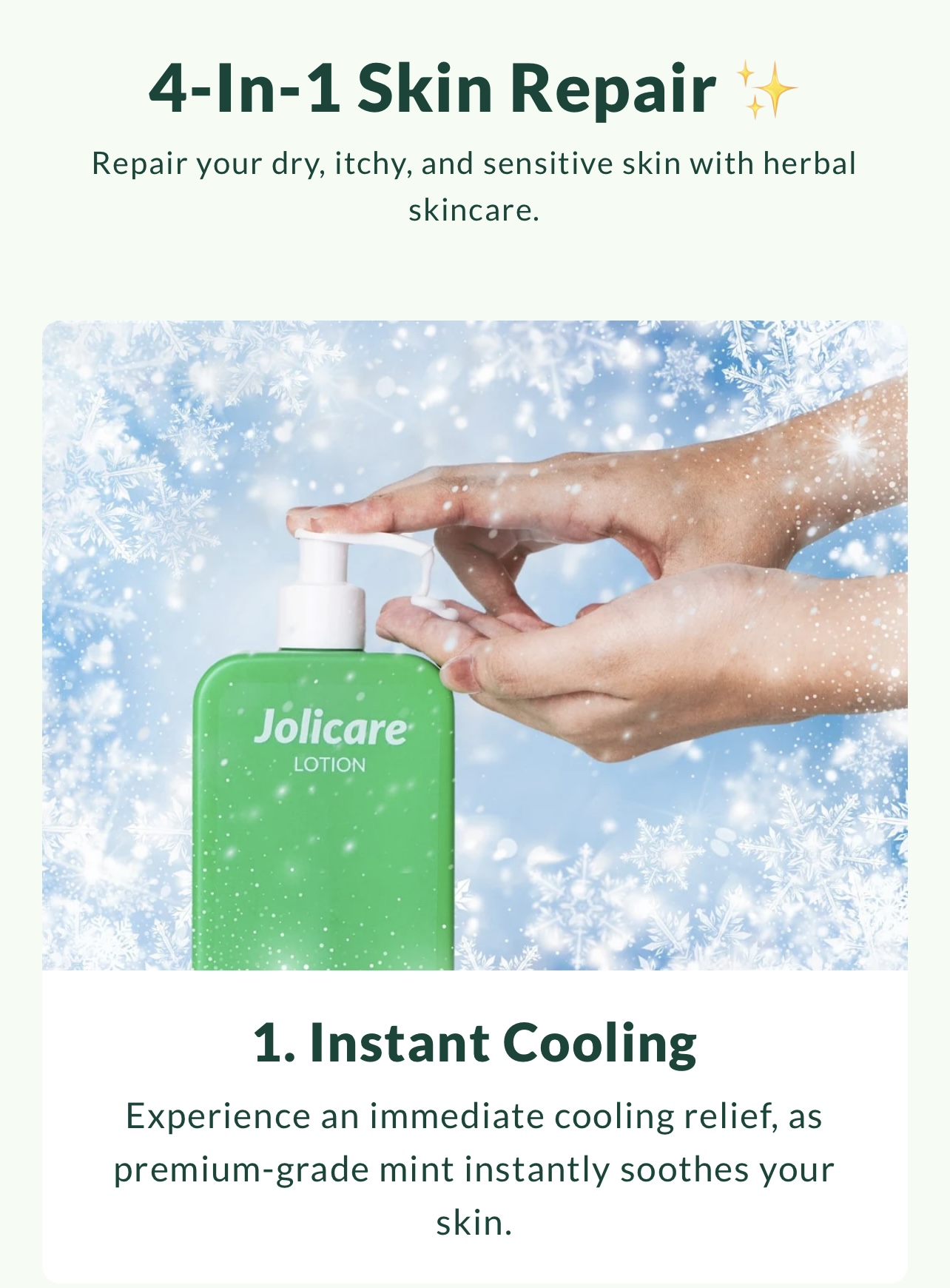 [New Launch] Jolicare Lotion - Herbal Lotion Daily Repair For Dry ...