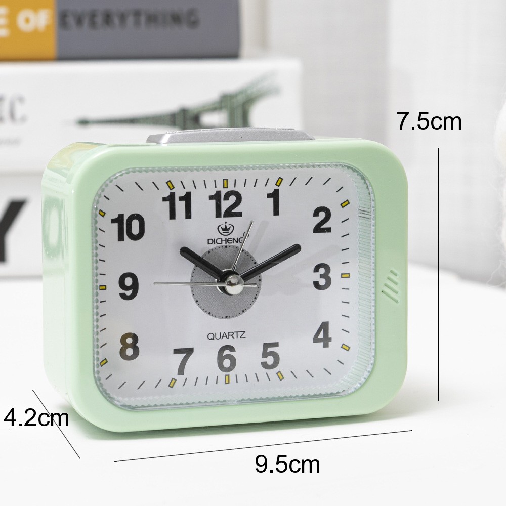 GLOBE Alarm Quartz Clock Loud Sound With Night Light Desktop Table ...
