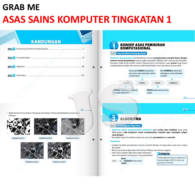 Grab ME COMPUTER SCIENCE BASICS LEVEL 1 2 3 KSSM | Reference BOOK ...