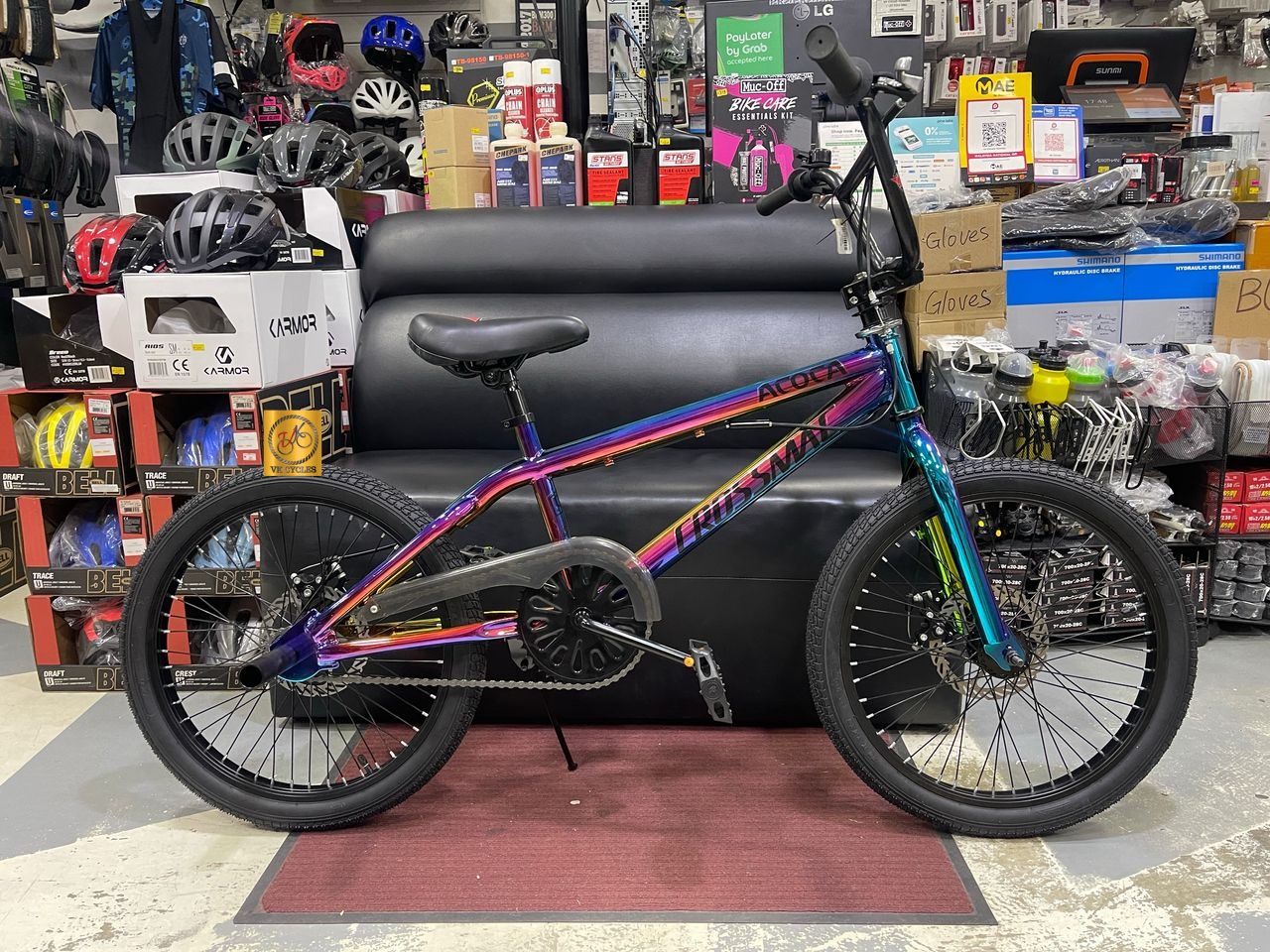 CROSSMAC ACOCA BMX RAINBOW STEEL 20 INCH SUPERSTAR Chameleon bikes 13 ...