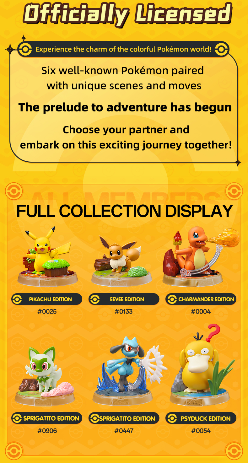 Blokees Pokemon - Classic Edition CV-S Model Kit - Prologue of ...