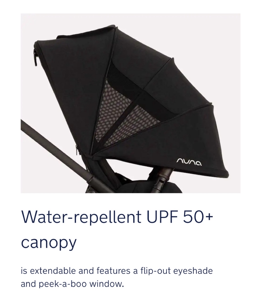 Nuna IXXA Next Two Way Facing Compact and Lightweight Stroller ...