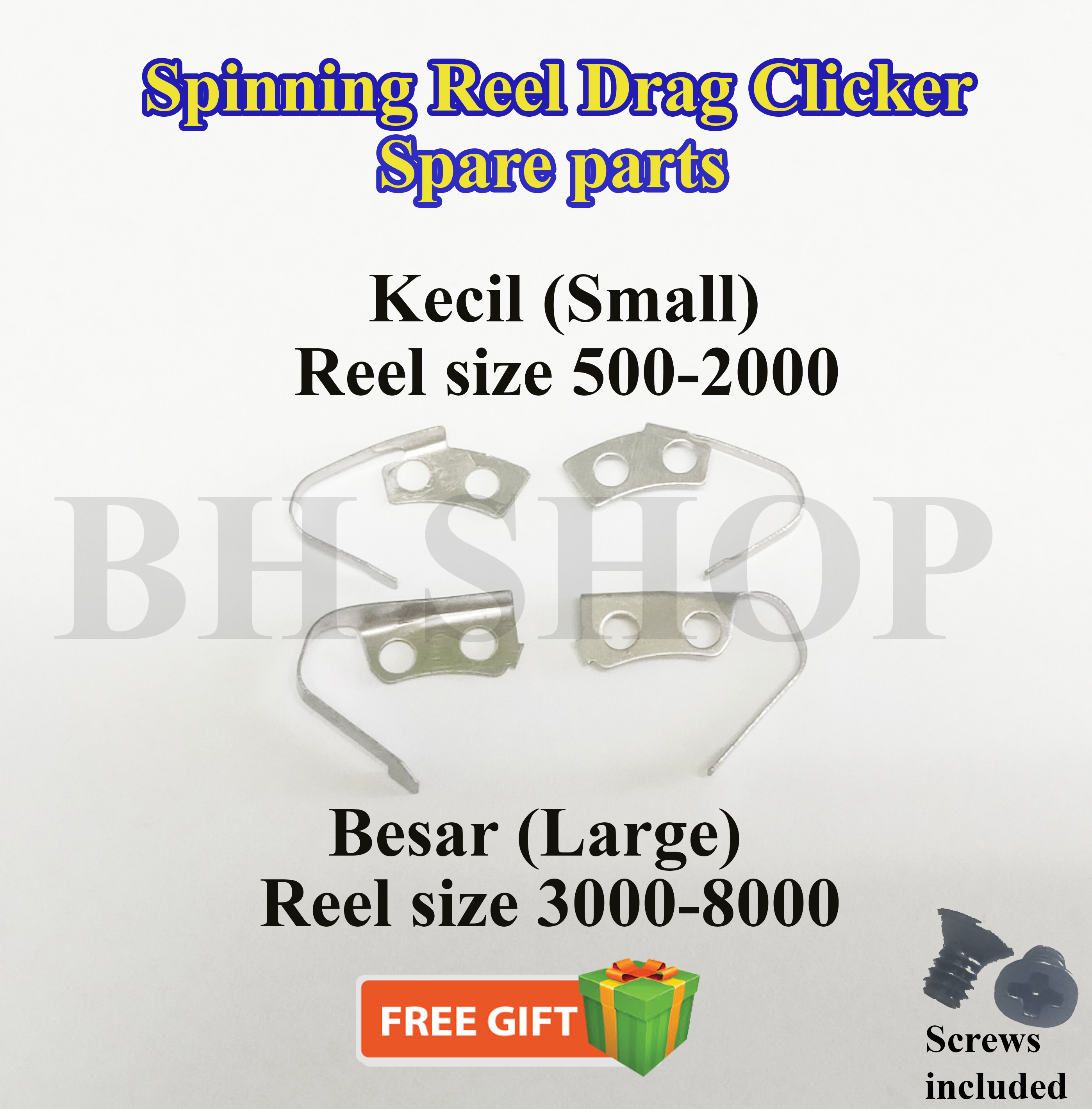 Spinning Reel Clicker Bunyi Drag Alarm Mesin Pancing fishing alert ...