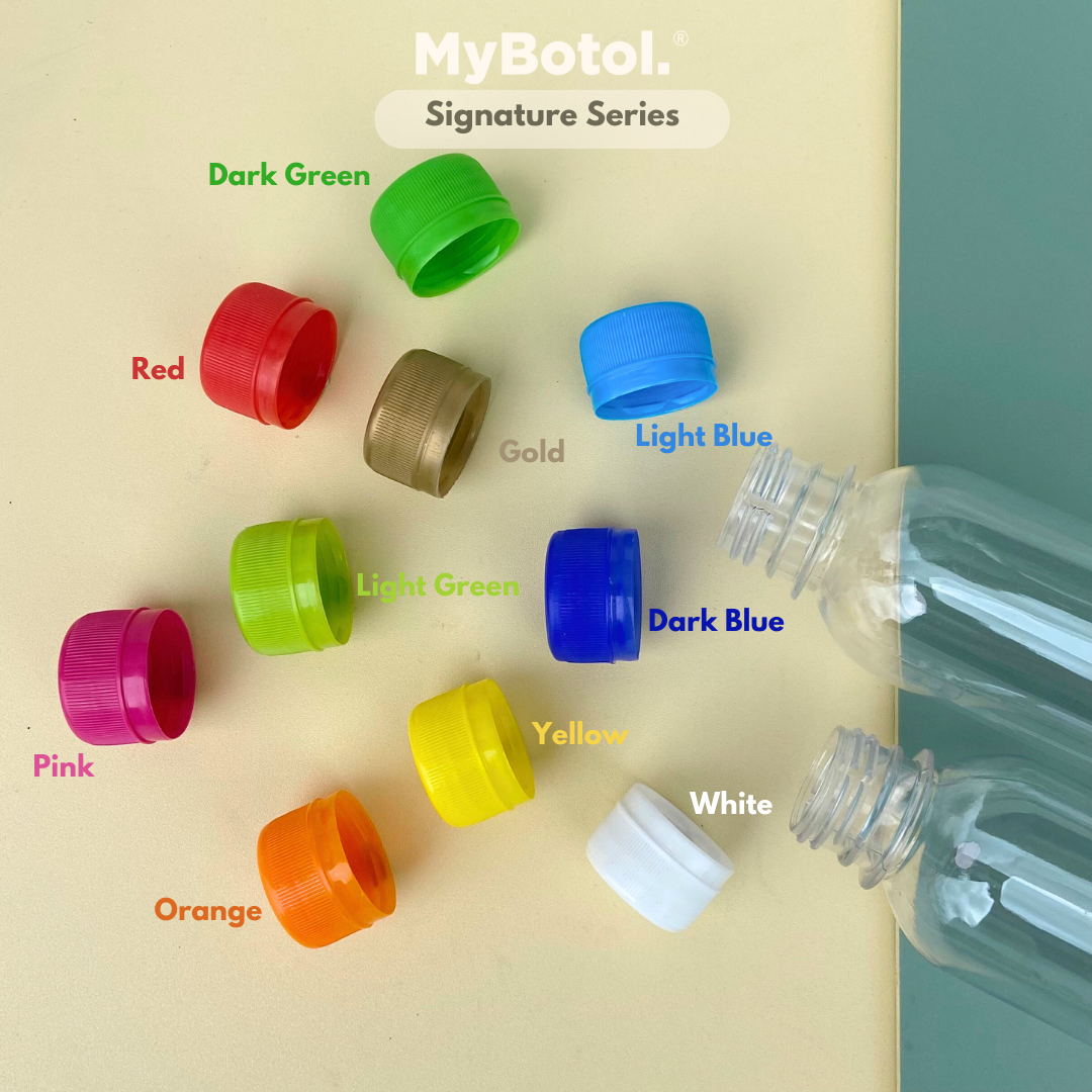 [mybotol] PENUTUP BOTOL MINERAL PLASTIK PELBAGAI WARNA | COLORFUL ...