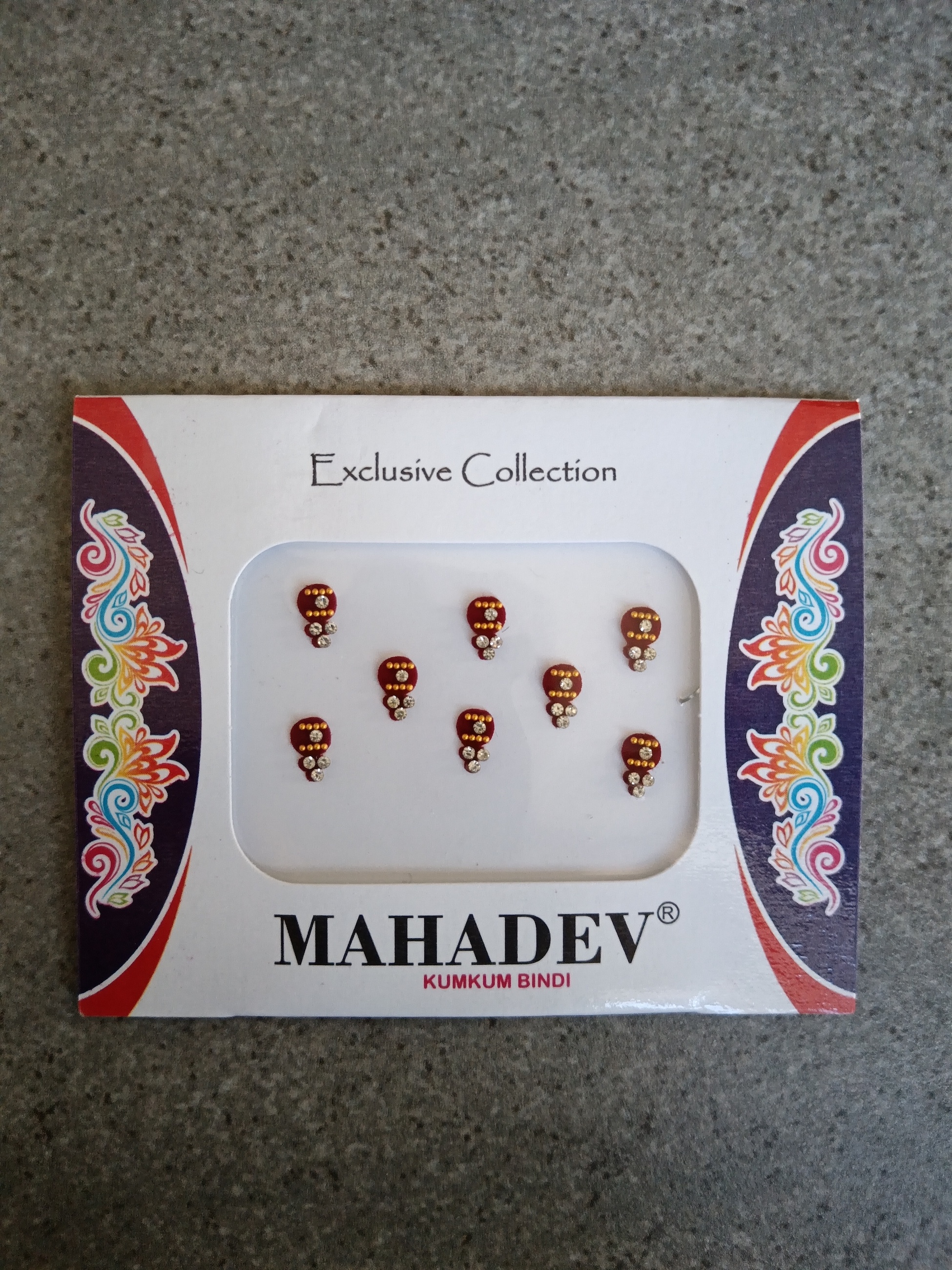 Fancy Design Indian Sticker Pottu Forehead Bindi Potu Wear Traditional ...