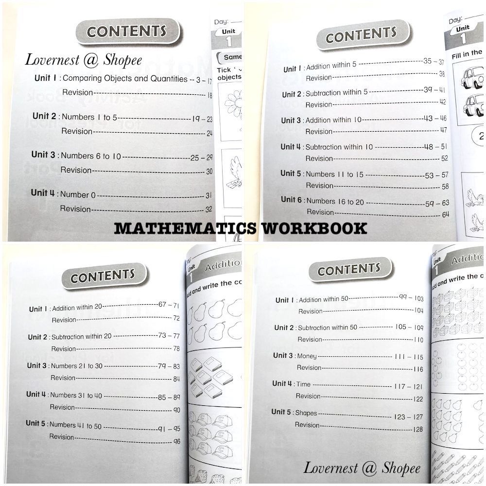 LOVERNEST Fun With Science Math Activity Book for Preschool ...