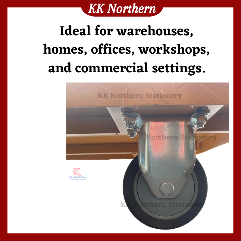 Heavy Duty Industrial Full Metal Foldable Trolley Flatbed Hand Truck ...