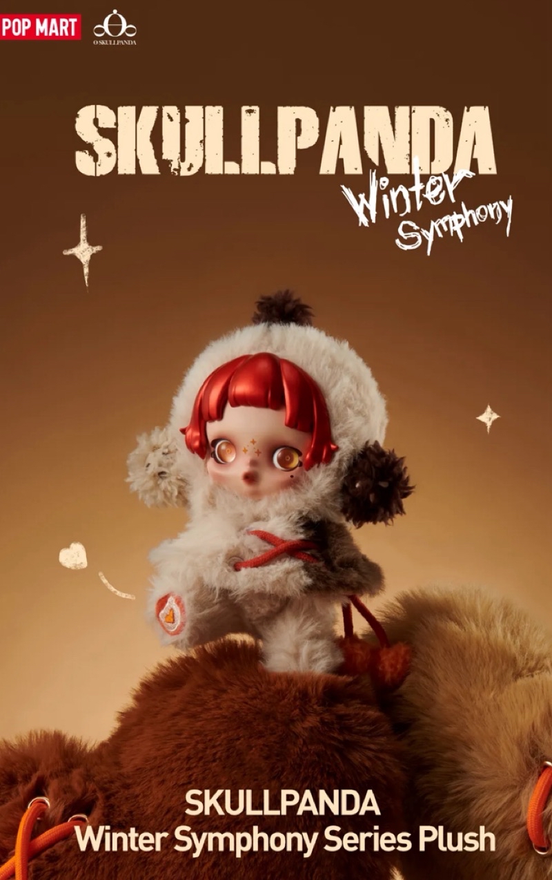 POP MART SKULL PANDA Winter Symphony Series Plus Action Toys | Shopee ...