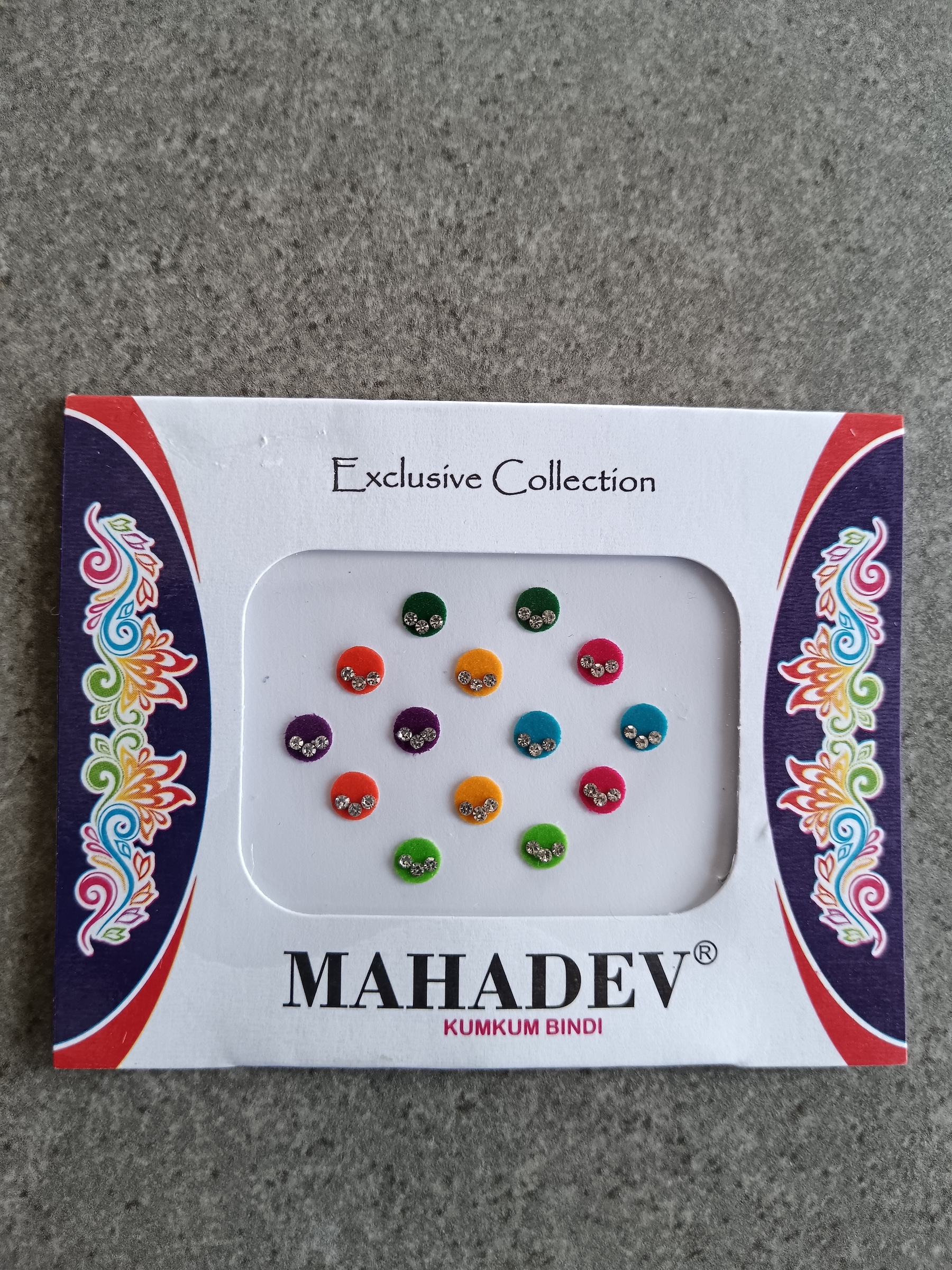 Fancy White Stone Design Indian Sticker Pottu Forehead Bindi Potu Wear ...