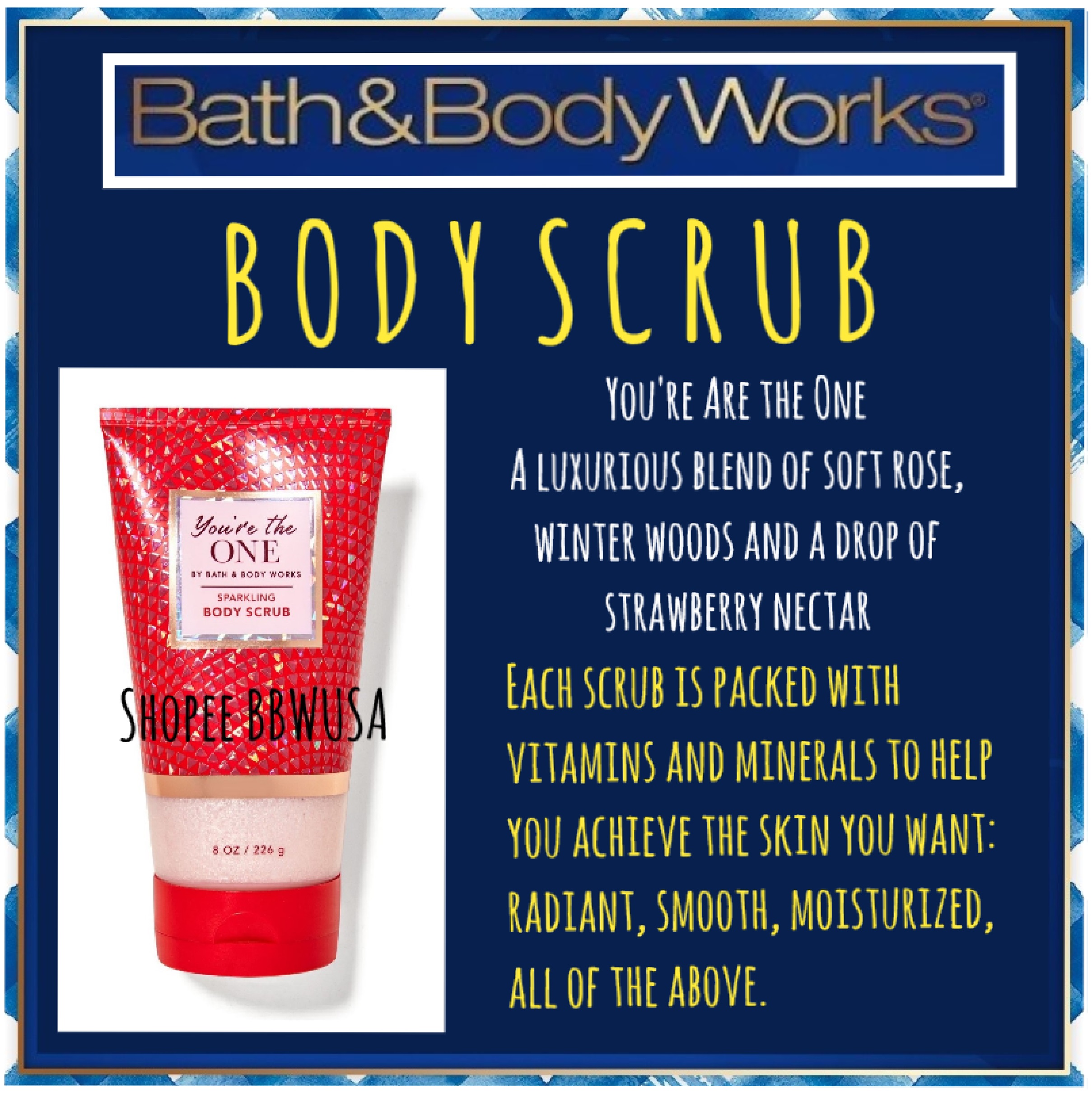 Body Scrub BBW Bath and Body Works | Shopee Singapore