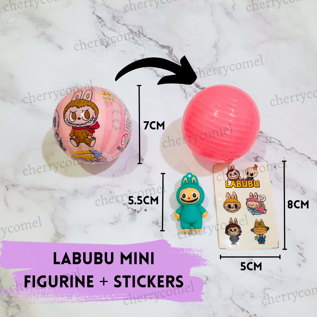 Labubu Surprise Egg Toy Blind Box Toys Party Goodies Bags | Shopee ...