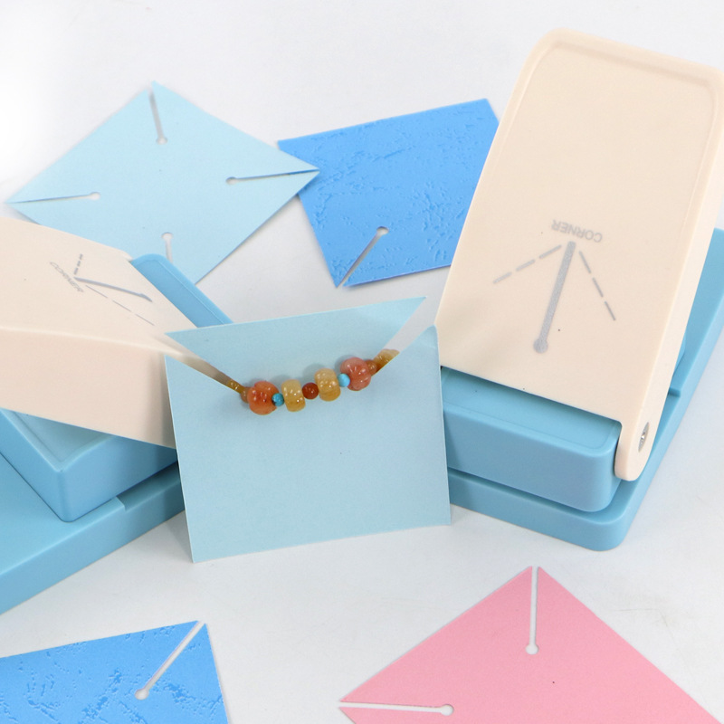 Creative Jewelry Necklace Tag Card Maker Hole Puncher DIY Decorations ...