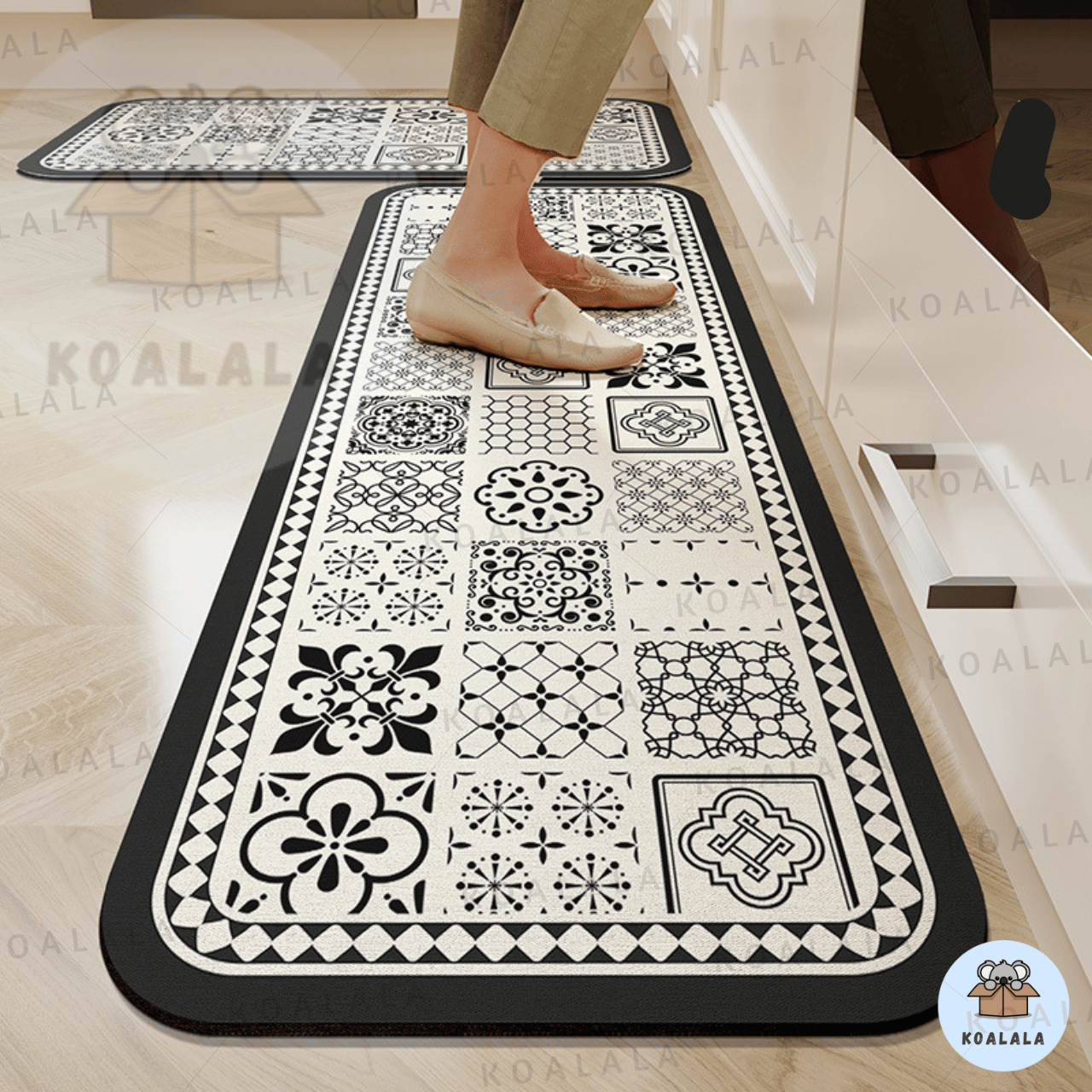 Long Absorbent Bath Mat Alas Kaki Karpet Antislip Floor Mat Fast Dry ...