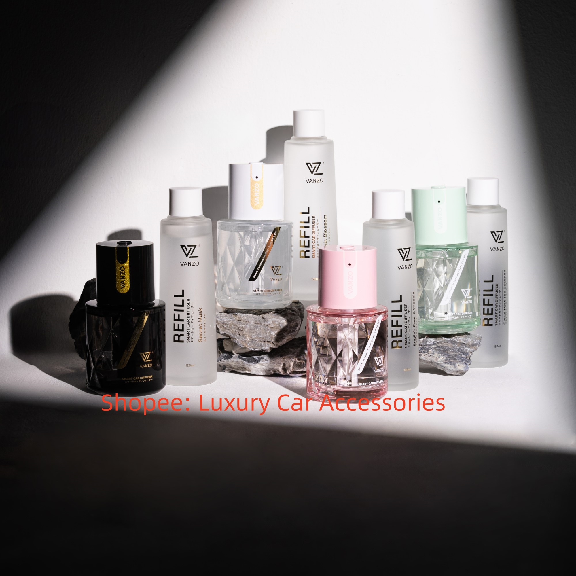 100 VANZO Smart Car Diffuser Refill Stitch Vanzo Car Perfume Air ...
