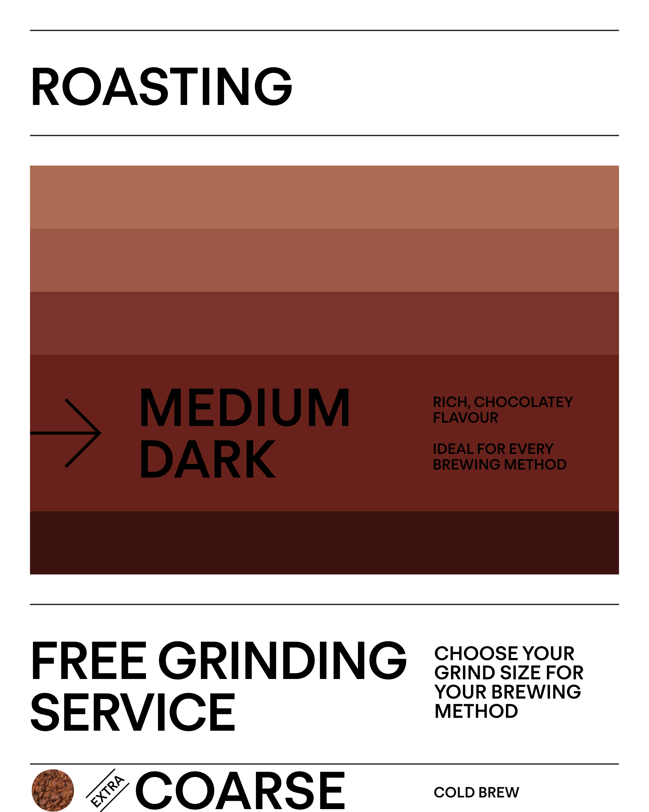 BEAN BROTHERS Pour Over Blend Black Suit Medium Dark Roast Arabica ...