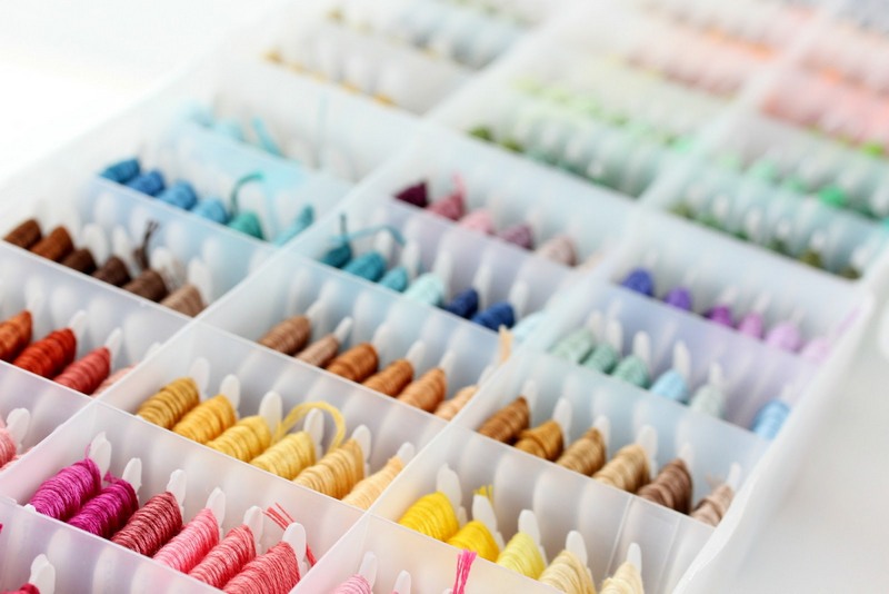 DMC thread storage box (for bobbins) | Shopee Singapore