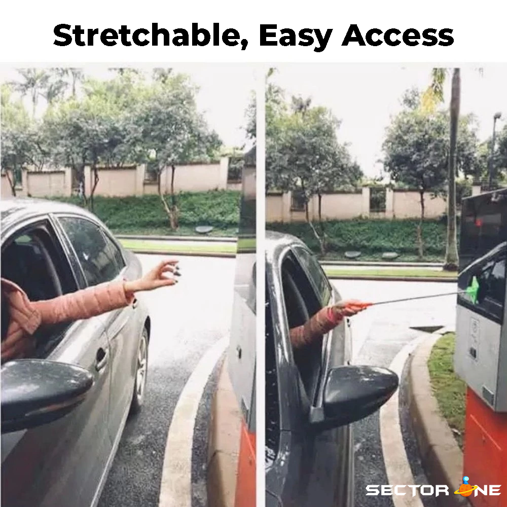 TNG Card Stick Card Extender Stick Touch Stick for Car Park Toll ...