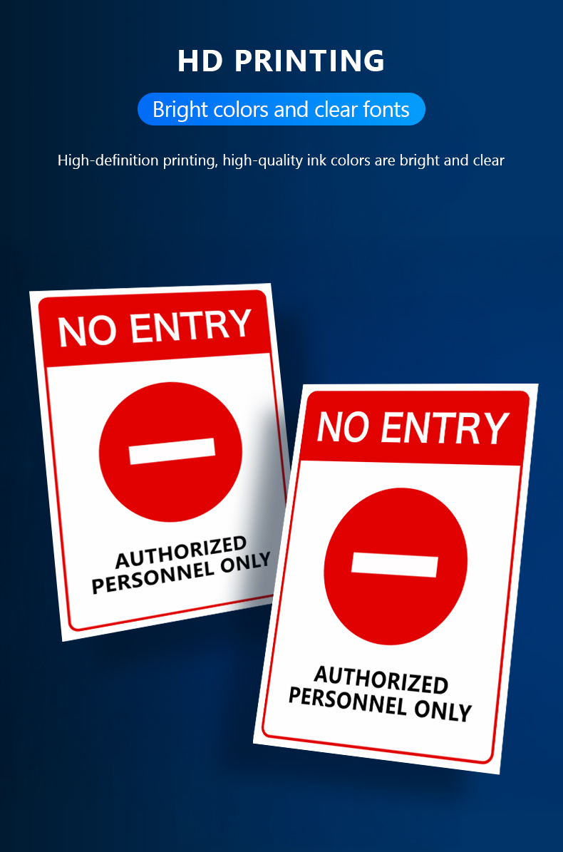 No Entry Sign Entrance Parking Lot Prohibition Sign Warning Sign ...