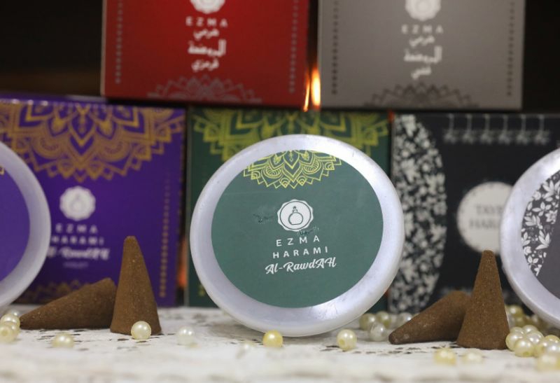 BUKHOOR HARAMI rawdah Rose TAYBA OUD 35 GRAM by EZMA OUD | Shopee Singapore