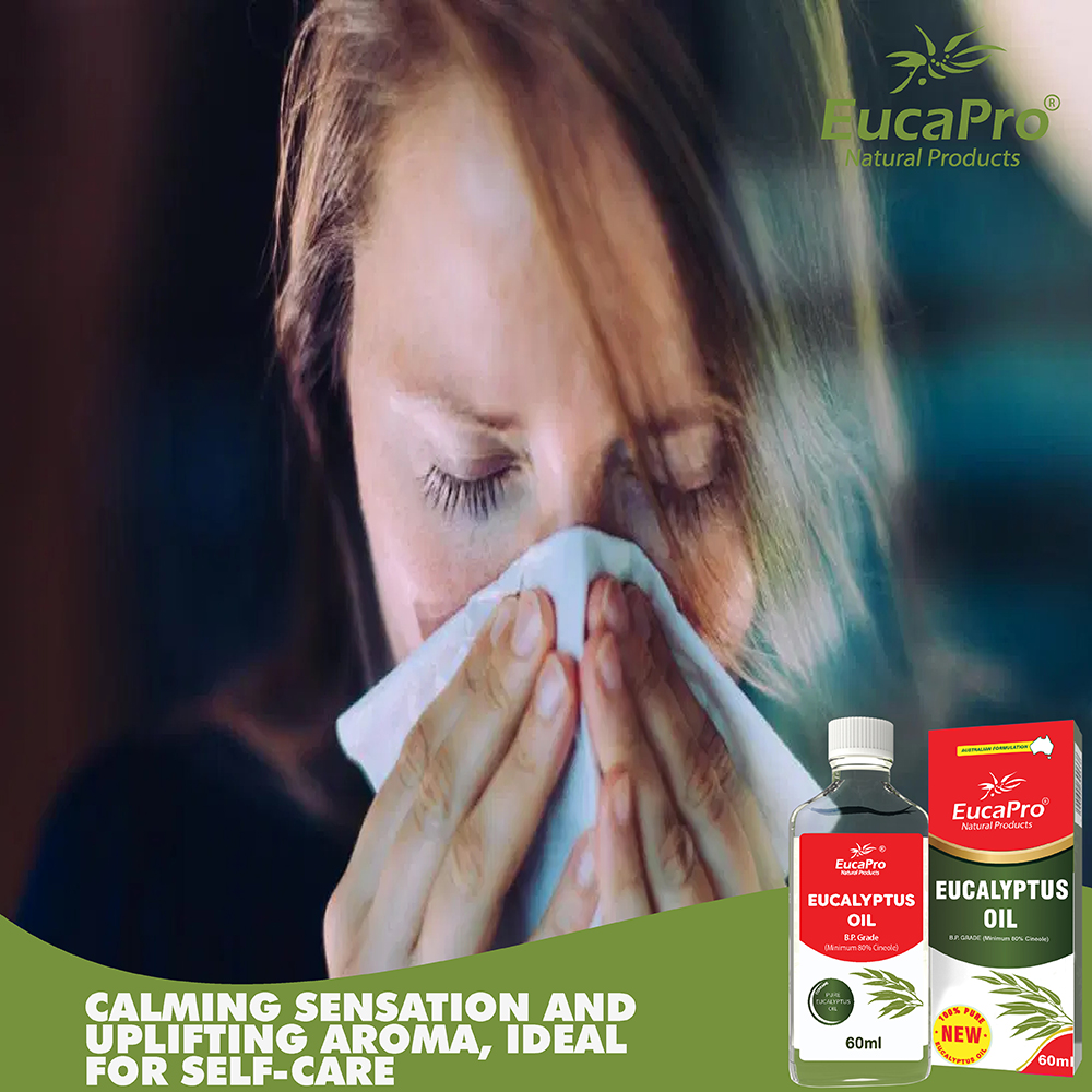 Eucapro Eucalyptus Oil with Inhaler Casing 60ml | Shopee Singapore