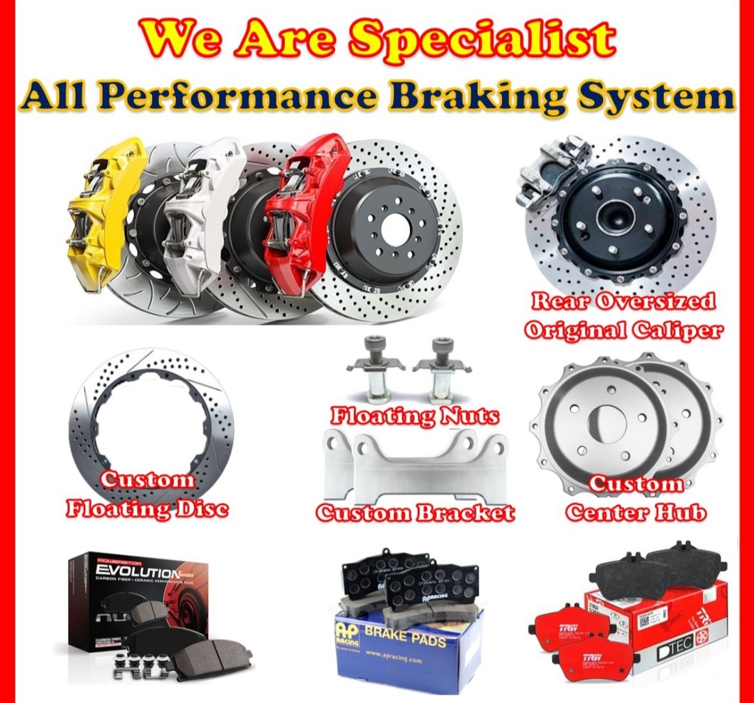 Brembo AP Racing Floating Disc Oversized Replacement / Pengganti Cakera ...