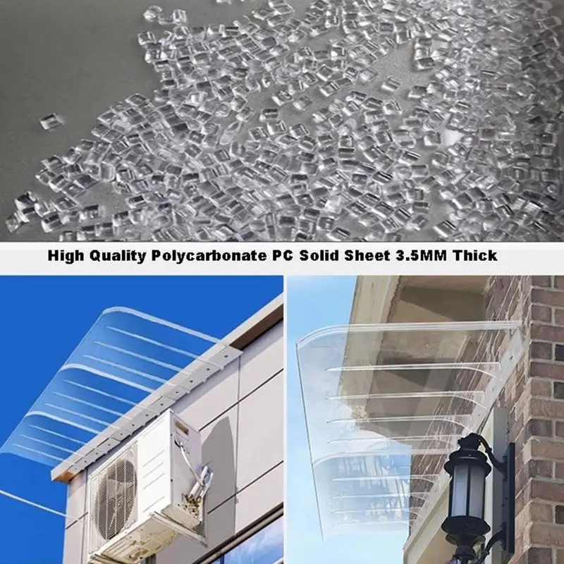 Transparent Window Awning Eaves Invisible Canopy Rain Shade Outdoor ...