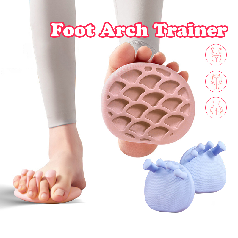 1 Pair Yoga Fitness Toes Arch Trainer Thumb Valgus Corrector Thin Legs ...