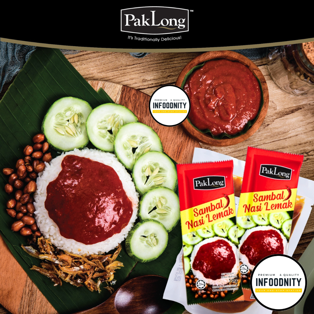 Sambal Nasi Lemak Sambal To Eat Halal Sambal Travel Pack Sambal Petai ...