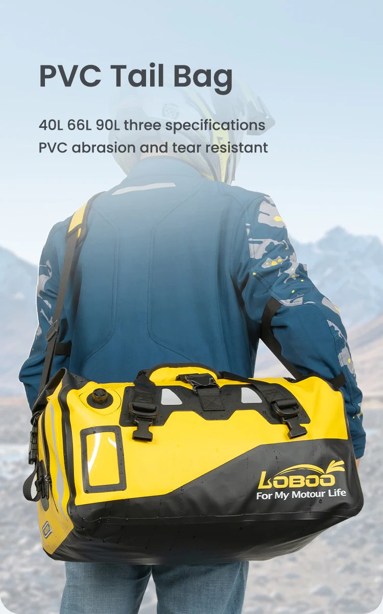 LOBOO DUFFLE PVC TAIL BAG (UPGRADED VERSION) | Shopee Singapore