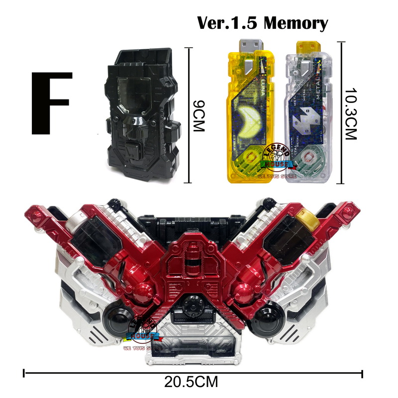 LM Brand Kamen Rider W DX Drive Henshin Belt Joker Cyclone 4 Gaia ...