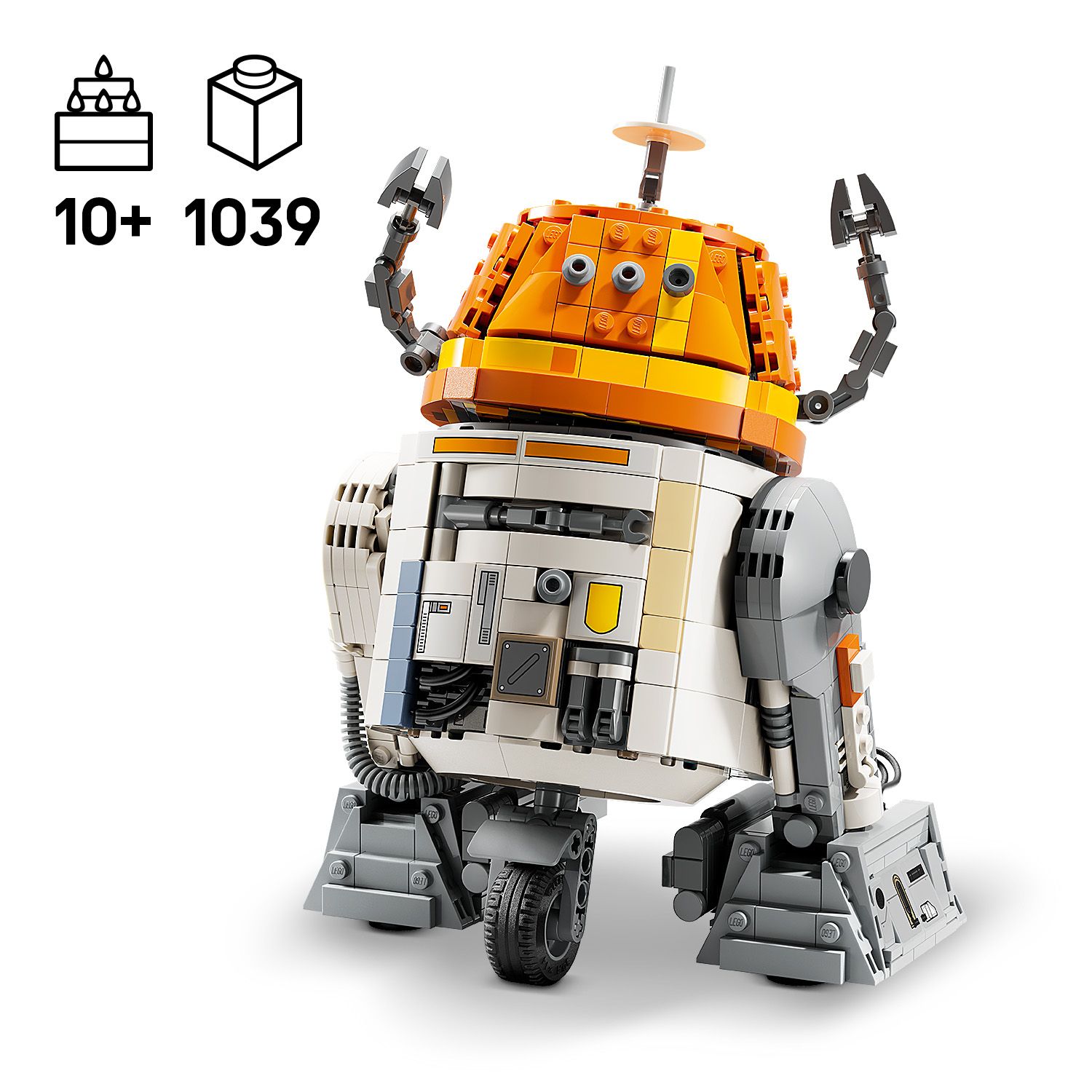 LEGO Star Wars 75416 Chopper (C1-10P) Astromech Droid (1039 Pieces ...