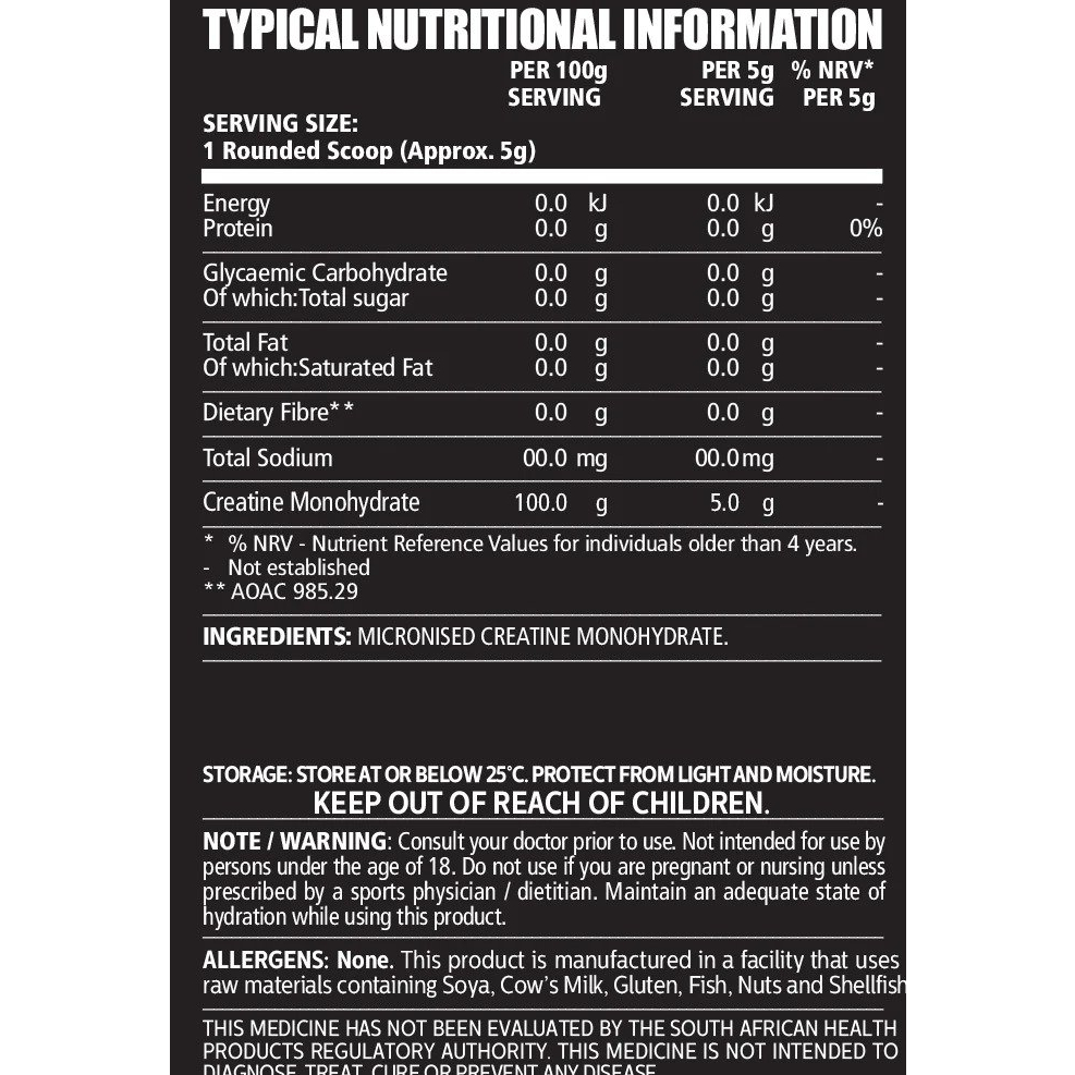 NPL 100% Creatine Monohydrate Mikronisasi Kreatin Tulen Halal (150g ...