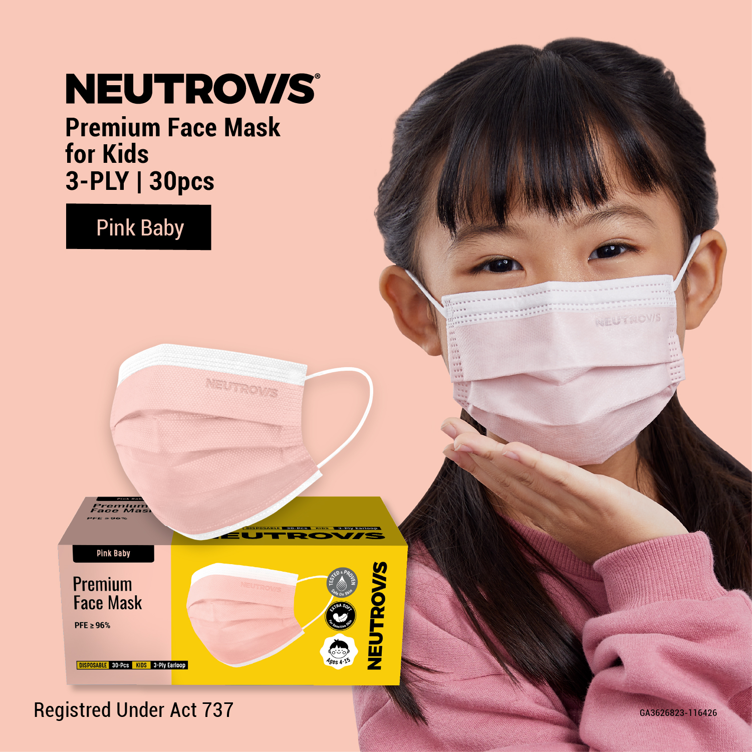 [Kids Mask & Match Bundle] Neutrovis 3-Ply Kids Premium Medical Face ...
